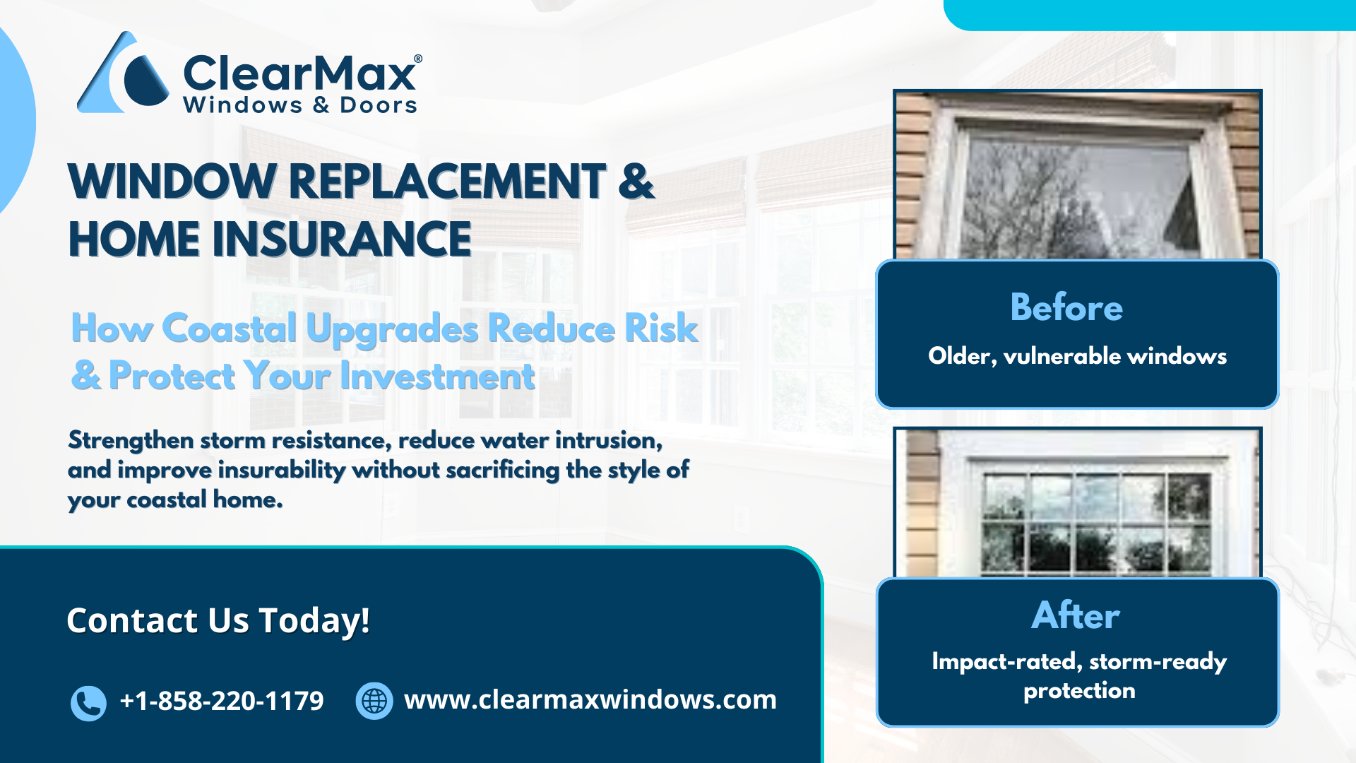 How Window Replacement Affects Home Insurance Premiums and Risk for ...